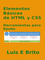html5 Standard Cheatsheet Espanol | PDF | HTML | HTML5