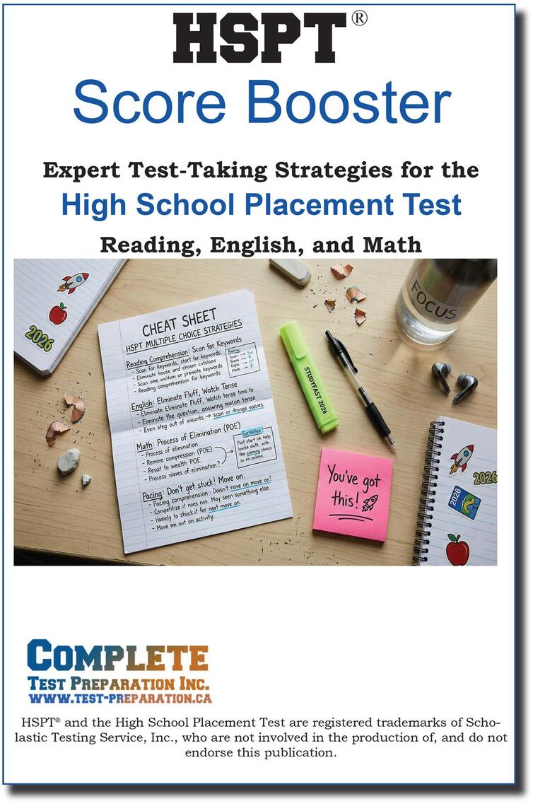 HSPT Score Booster by Complete Test Preparation Inc. (Ebook) - Read ...