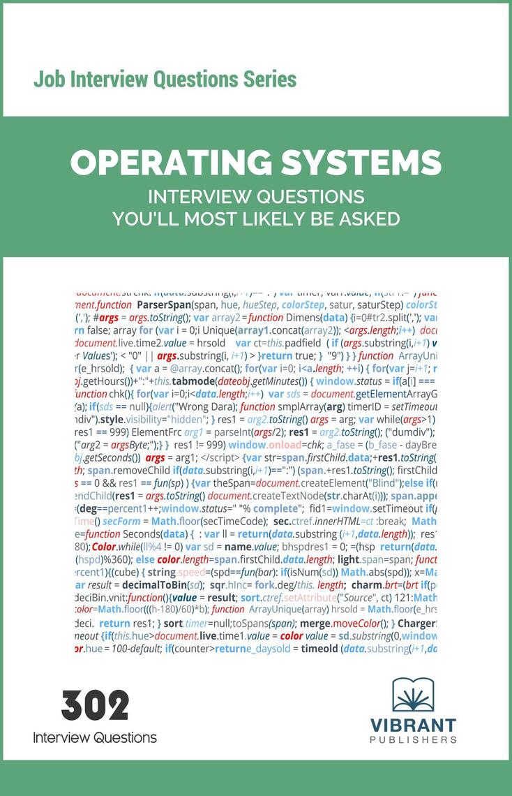 Operating Systems Interview Questions You'll Most Likely Be Asked by ...