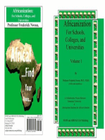 AFS 100 Lecture 1 Introduction To African Studies | PDF | Africa ...