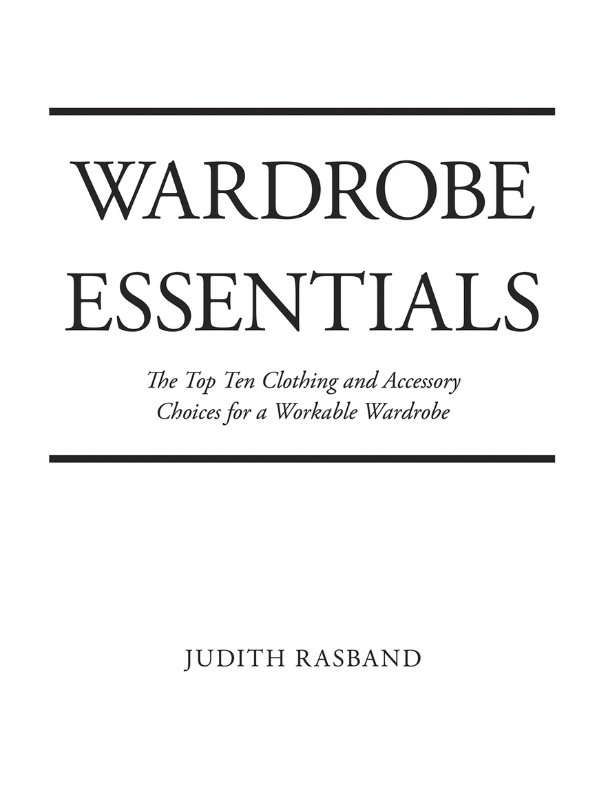Wardrobe Essentials by Judith Rasband - Ebook | Everand