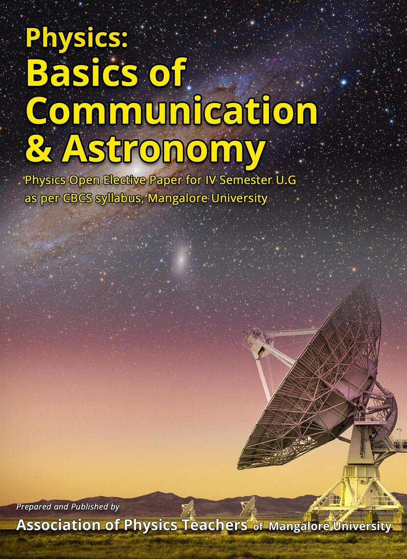 Basics of Communication & Astronomy by Suvarnalatha Shenoy, Atul Bhat ...