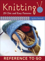 Entrelac Tutorial | PDF | Knitting | Basic Knitted Fabrics