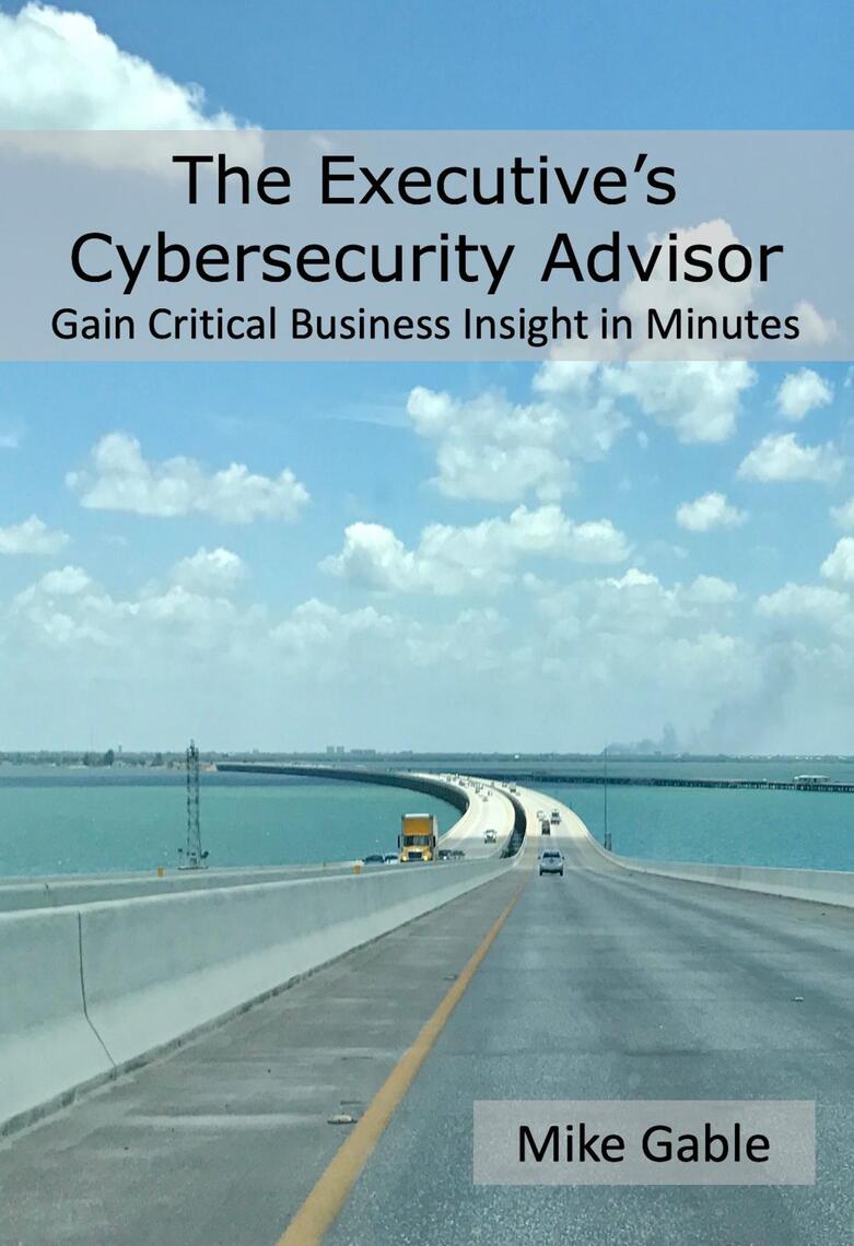 The Executive's Cybersecurity Advisor by Michael Gable (Ebook) - Read ...