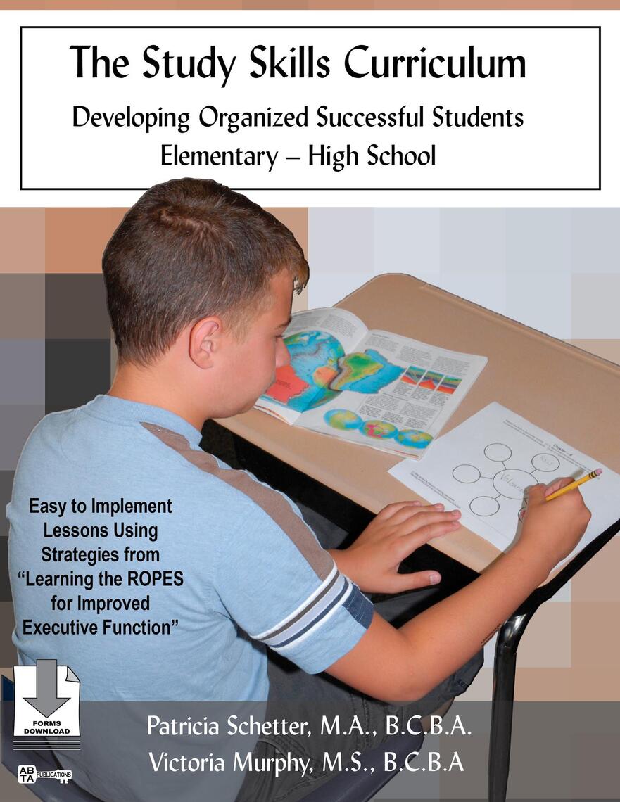 The Study Skills Curriculum by Patricia Schetter, Victoria Murphy ...