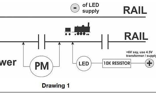 DC Train Detection Circuit For Hidden Sidings – Without Using Detectors ...