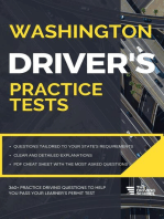 Driving License Written Test | PDF | Driving Under The Influence | Traffic