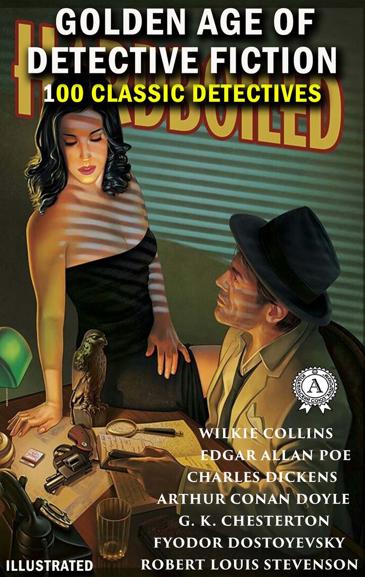 100 classic detectives. Golden Age of Detective Fiction. Illustrated by ...