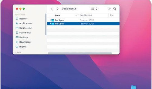 Create App And Document Menus In The Dock - iCreate | Everand