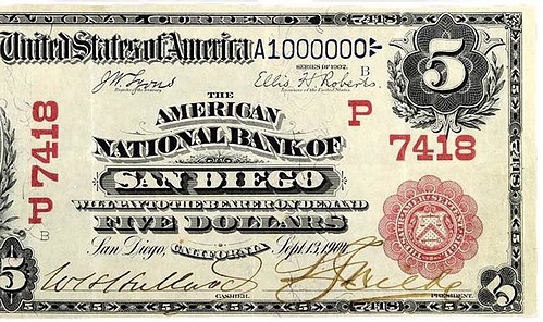 First Treasury Serial 1,000,000 National Up for Auction - Banknote ...