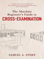 Cross Examination | PDF | Witness | Deposition (Law)