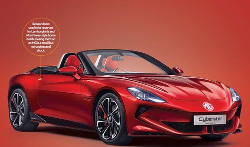 MG Cyberster BALLAD OF EV SPIDER - Stuff UK | Everand