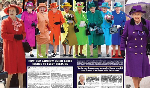 How Our Rainbow Queen Added Colour To Every Occasion - HELLO magazine ...