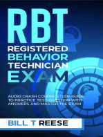 RBT Competency Assessment Study Guide | PDF | Reinforcement | Behavior