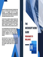 Microsoft Word 2016 Manual | PDF | Microsoft Word | Window (Computing)