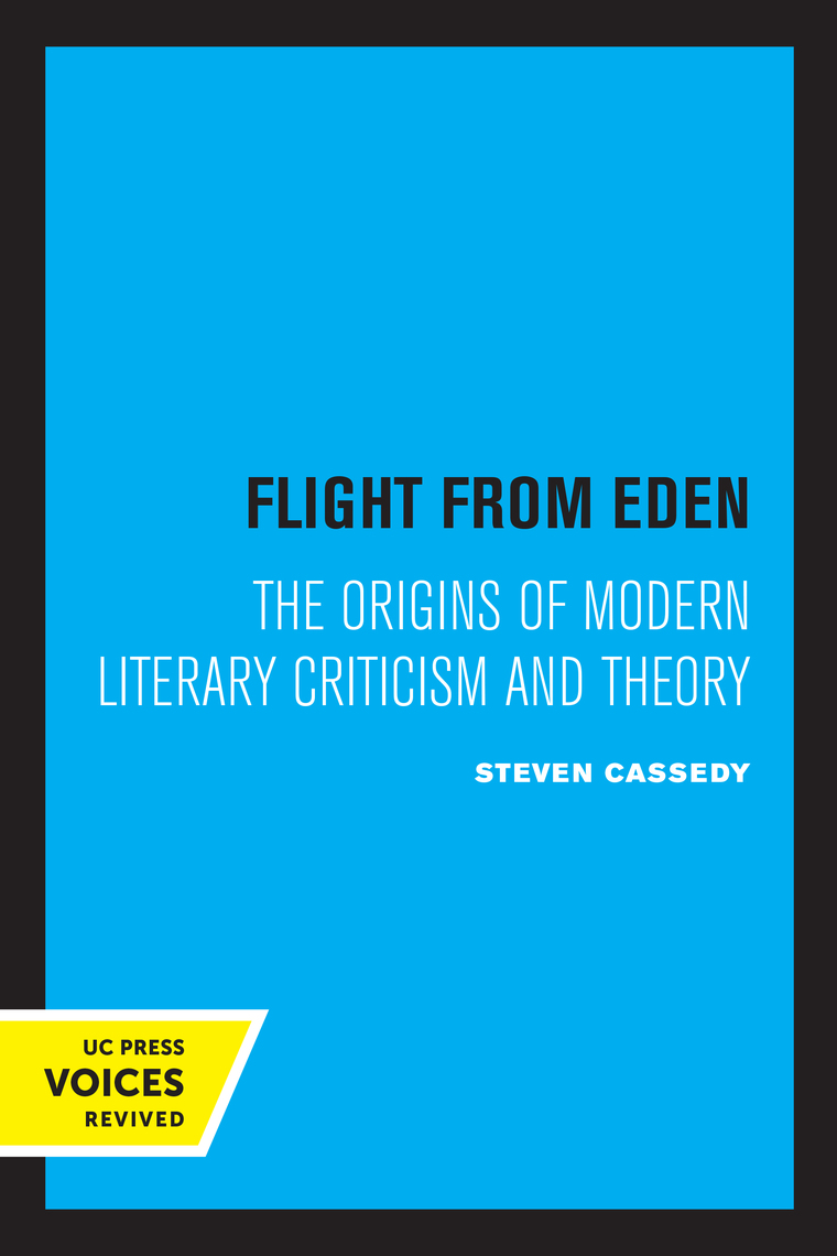Flight from Eden by Steven Cassedy (Ebook) - Read free for 30 days