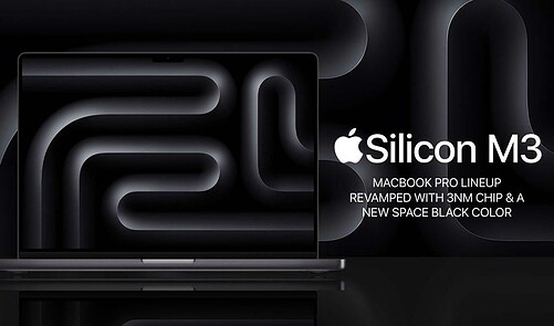 Silicon M3 MACBOOK PRO LINEUP REVAMPED WITH 3NM CHIP & A NEW SPACE ...