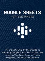 Google Docs Cheat Sheet | PDF