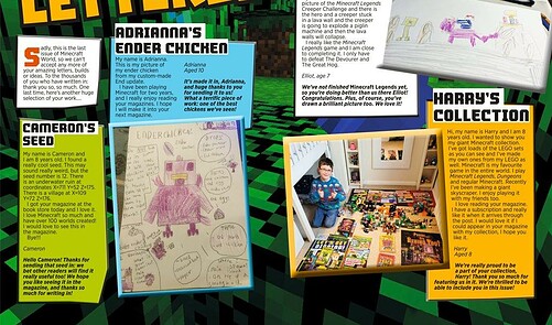 Your letters! - Minecraft World Magazine | Everand