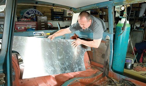 How to FABRICATE A FIREWALL - Classic Ford | Everand