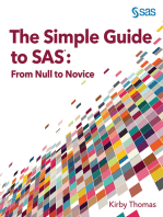 SAS Cheat Sheet | PDF | Sas (Software) | Variable (Computer Science)