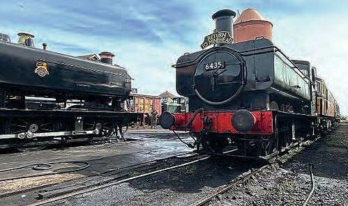 Pannier Pair Are Now Resident At Minehead Locomotive Shed - The Railway ...