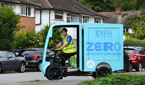 Evri To Invest £19m As Part Of Plans To Expand E-cargo Bike Deliveries ...