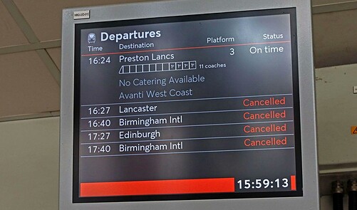 Train Cancellations Up 8% In A Year - Evening Standard | Everand