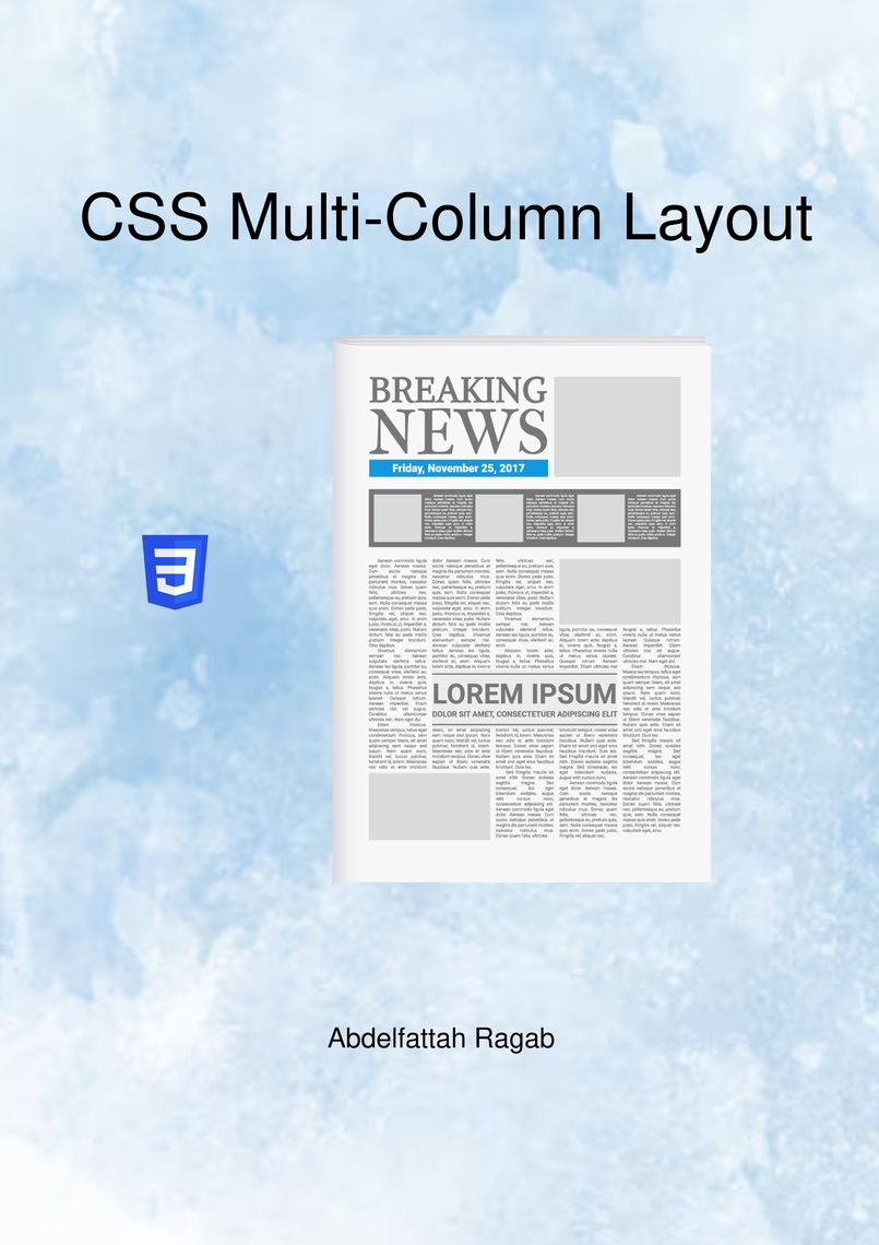 Css Multi Column Layout By Abdelfattah Ragab Ebook Read Free For 30 Days