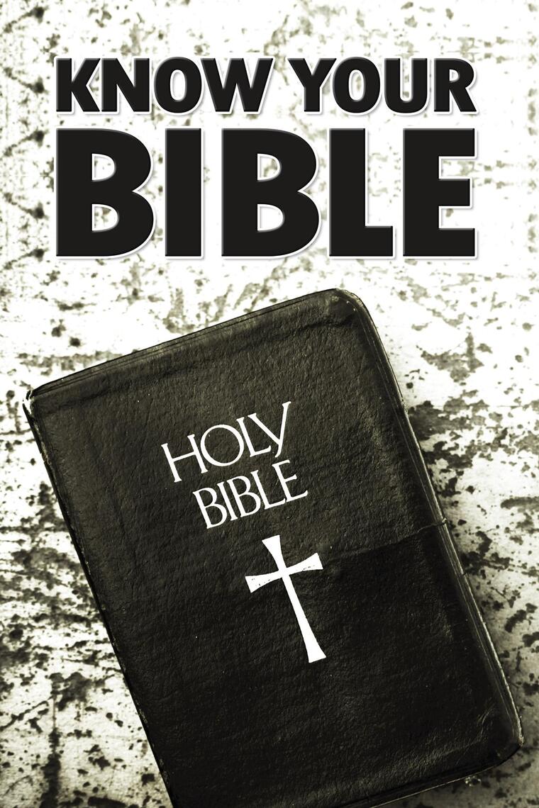 Know Your Bible by David Dailey (Ebook) - Read free for 30 days