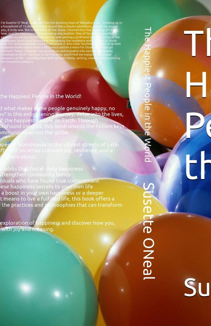 The Happiest People in the World by Susette ONeal (Ebook) - Read free ...