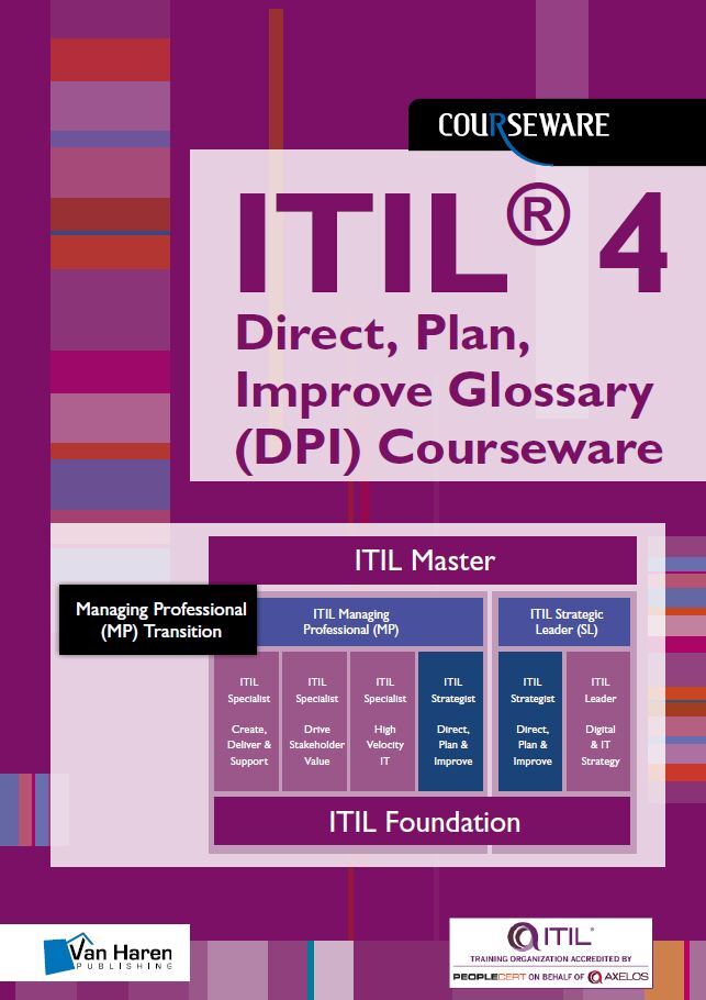 ITIL® 4 Direct, Plan, Improve Glossary (DPI) Courseware by Learning ...