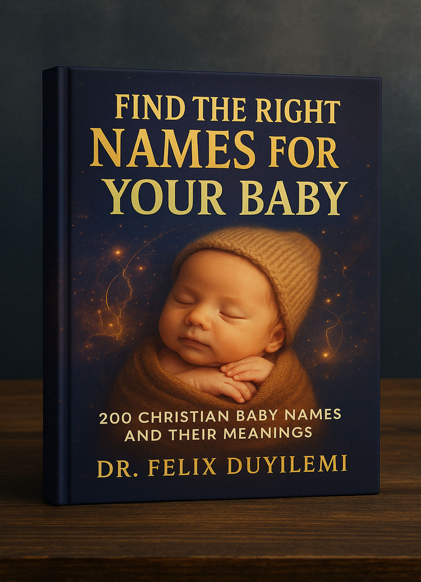 Find the Right Names for Your Baby by Dr. Felix Duyilemi (Ebook) - Read ...