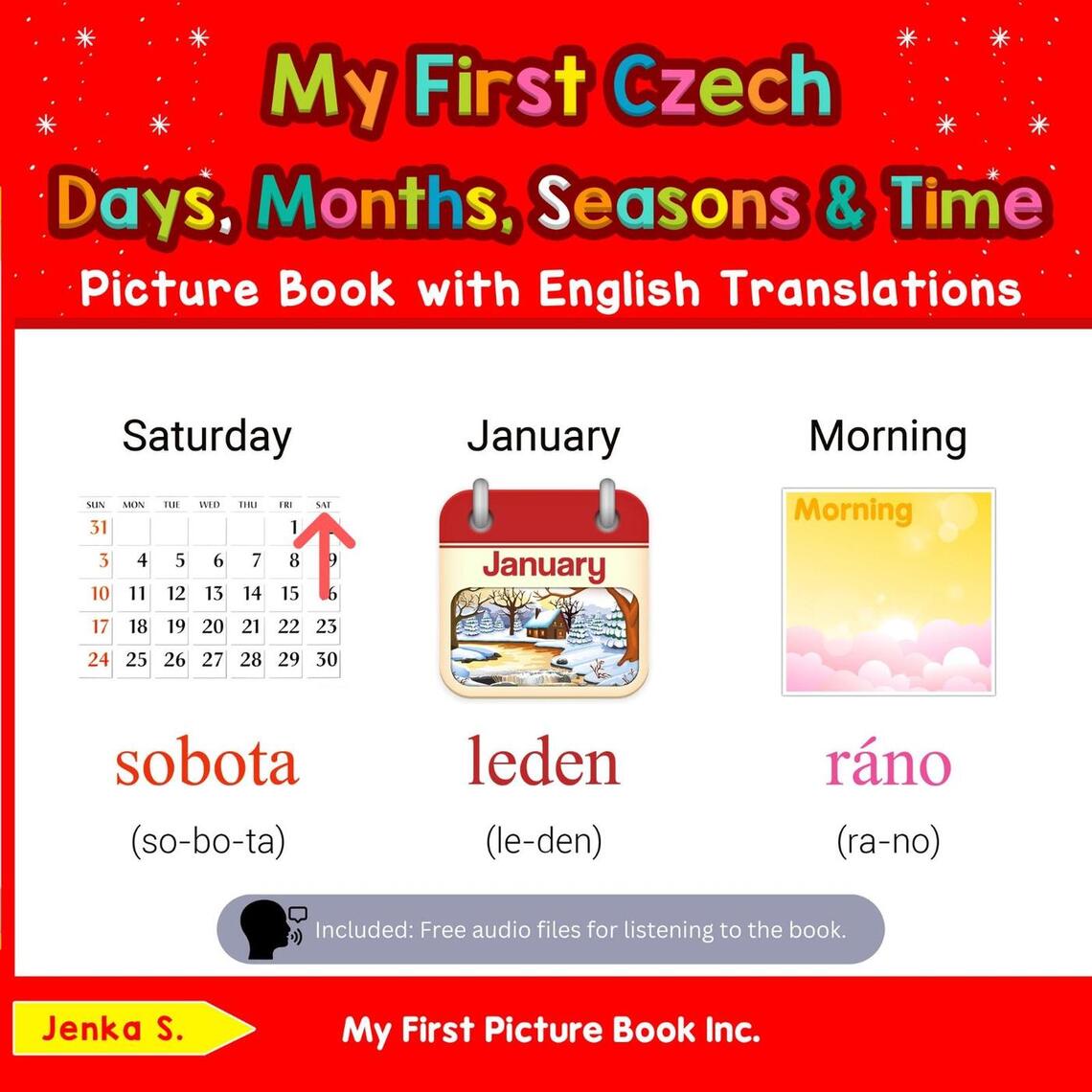 My First Czech Days, Months, Seasons & Time Picture Book with English ...