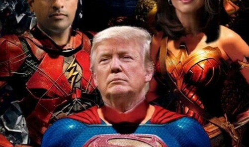 Flame On! Trump Shares Photoshopped Image Of Himself, Vance, RFK Jr ...