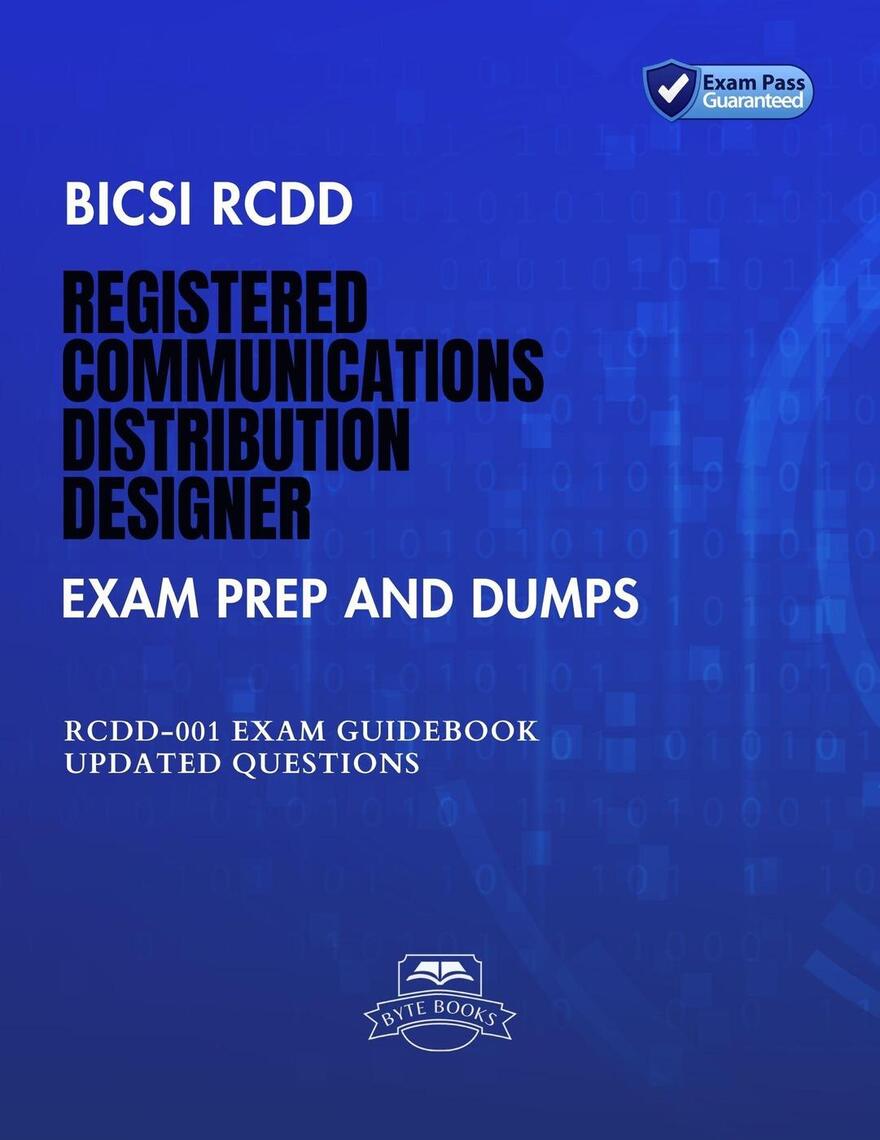 BICSI RCDD Registered Communications Distribution Designer Exam Prep ...