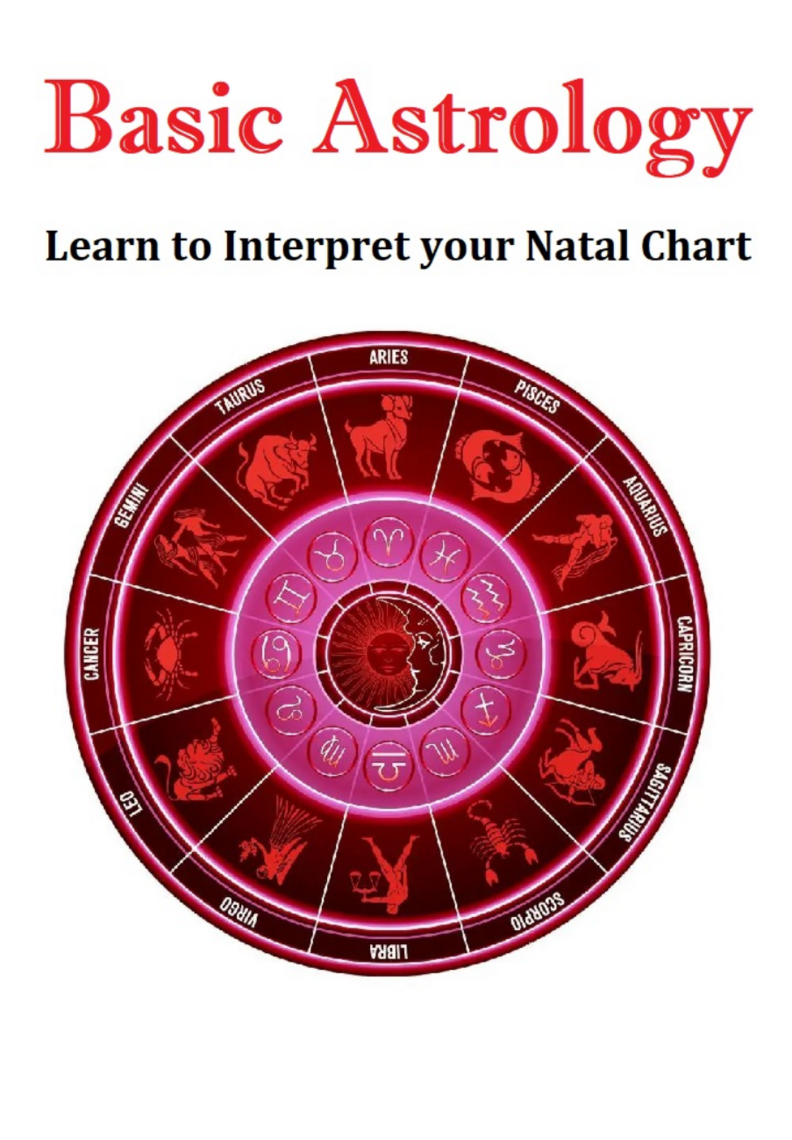 Basic Astrology Learn To Interpret Your Natal Chart by Jideon Marques ...