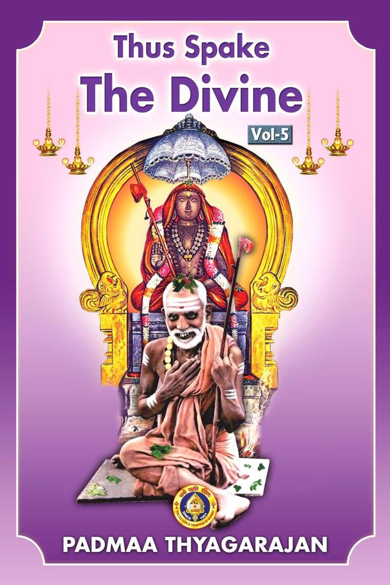 Thus Spake The Divine - Vol 5 by Giri Trading Agency Private Limited ...