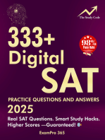 320 SAT Math Problems | PDF | Sat | Decimal