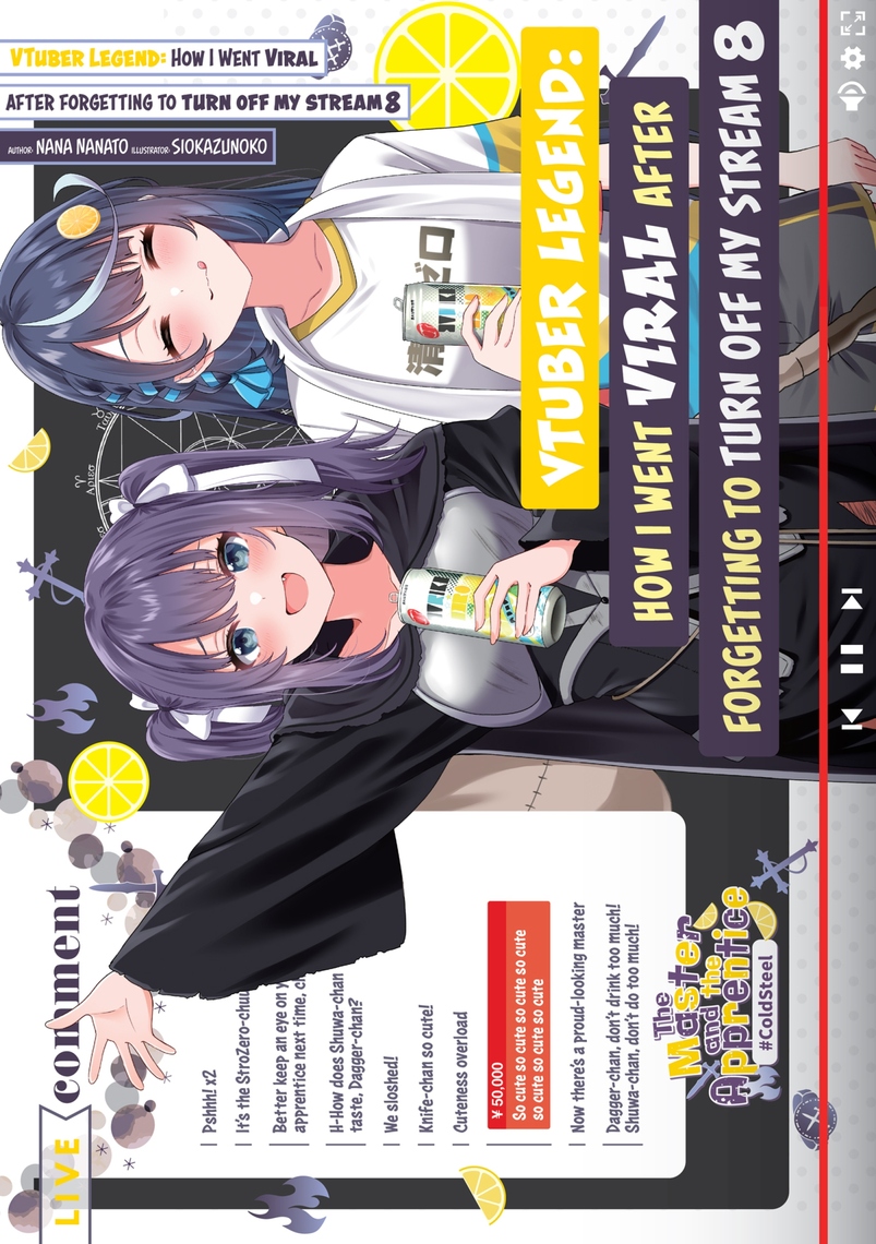 VTuber Legend: How I Went Viral after Forgetting to Turn Off My Stream Volume 8 by Nana Nanato ...