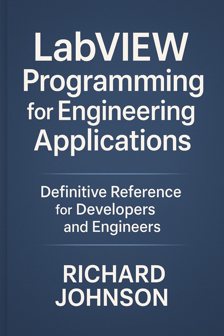 LabVIEW Programming for Engineering Applications by Richard Johnson ...