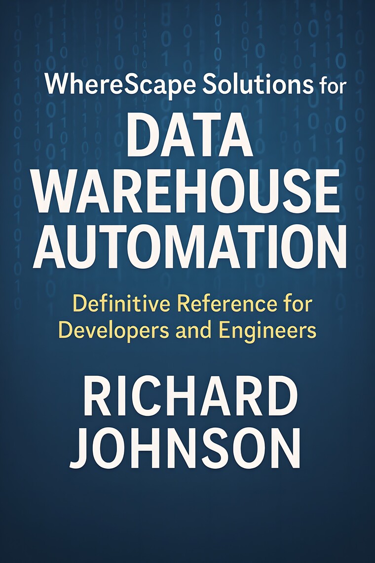 WhereScape Solutions for Data Warehouse Automation by Richard Johnson ...