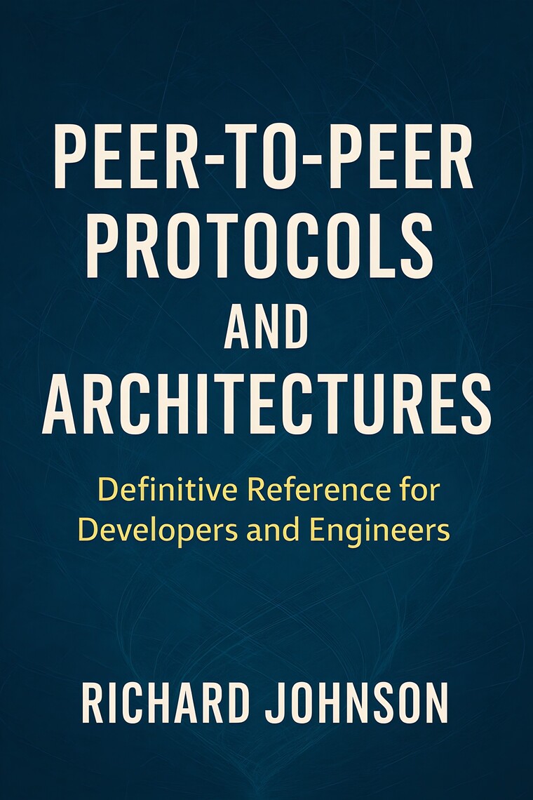 Peer-to-Peer Protocols and Architectures by Richard Johnson (Ebook) - Read free for 30 days