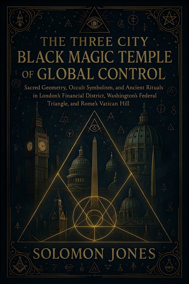 The Three City Black Magic Temple Of Global Control by Solomon Jones ...