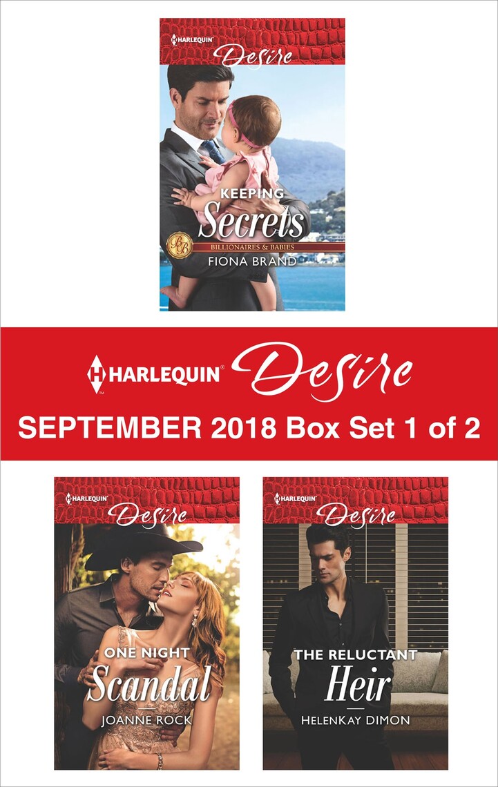 Harlequin Desire September 2018 - Box Set 1 of 2 by Fiona Brand, Joanne ...