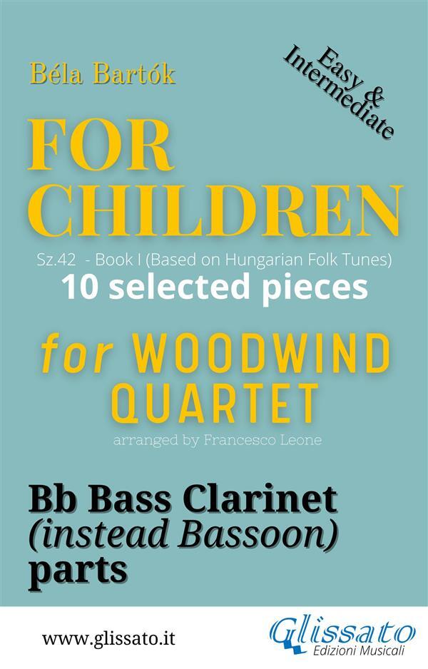 Bb Bass Clarinet (instead bassoon) part of "For Children" by Bartók for ...
