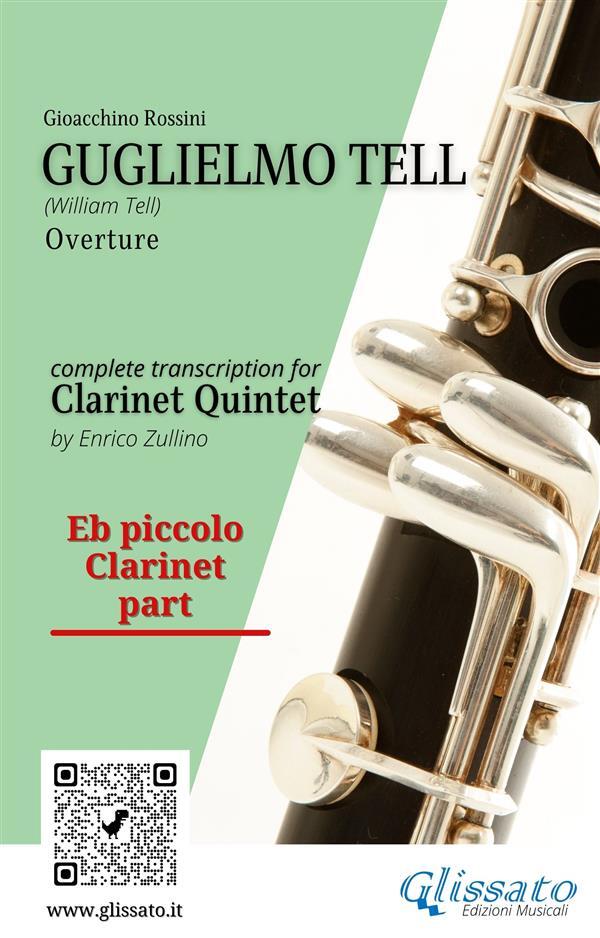 Piccolo Clarinet part: "Guglielmo Tell" overture arranged for Clarinet ...