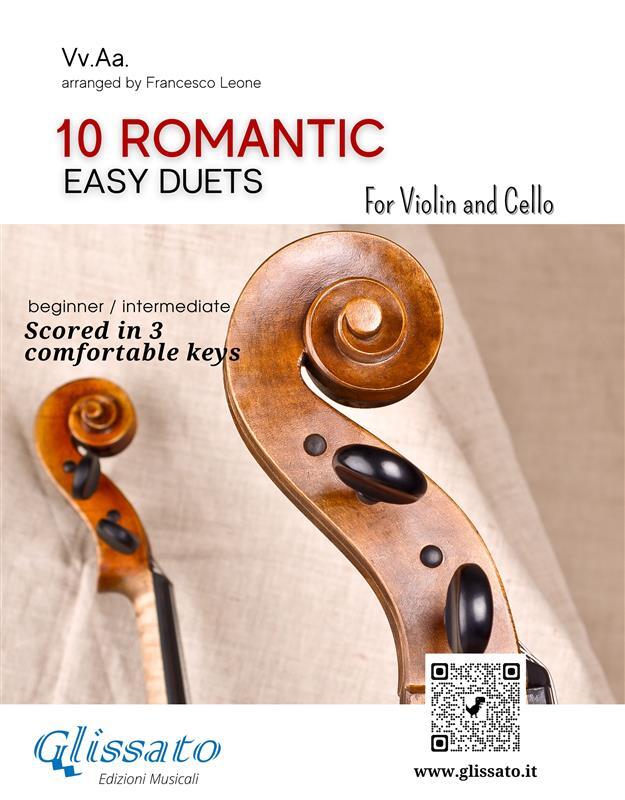 10 Romantic Easy duets for Violin and Cello by Robert Schumann, Anton ...